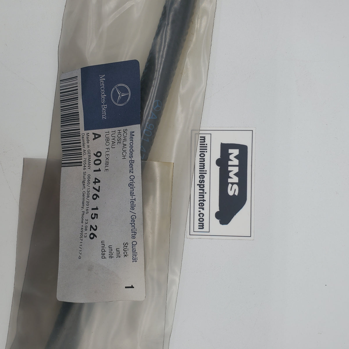 T1N Hose, Fuel, Return Line Back to Tank (2004-06 Vans)[OM647 ...