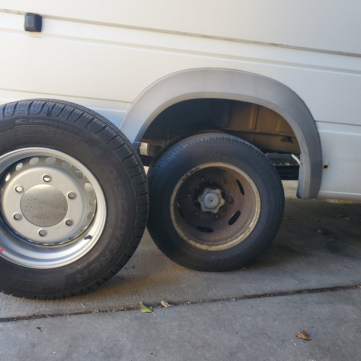 T1N Super Single Wheel set (two rear wheels) – Million Mile Sprinter