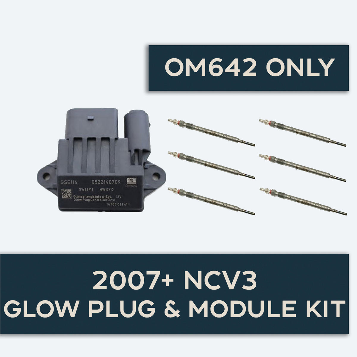 NCV3 Glow Plug & Module Kit (4.4v) – Million Mile Sprinter