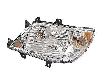 T1N Headlight Assembly, Drivers side, w/o Fog Lamp (2001-06 MB & Dodge ...