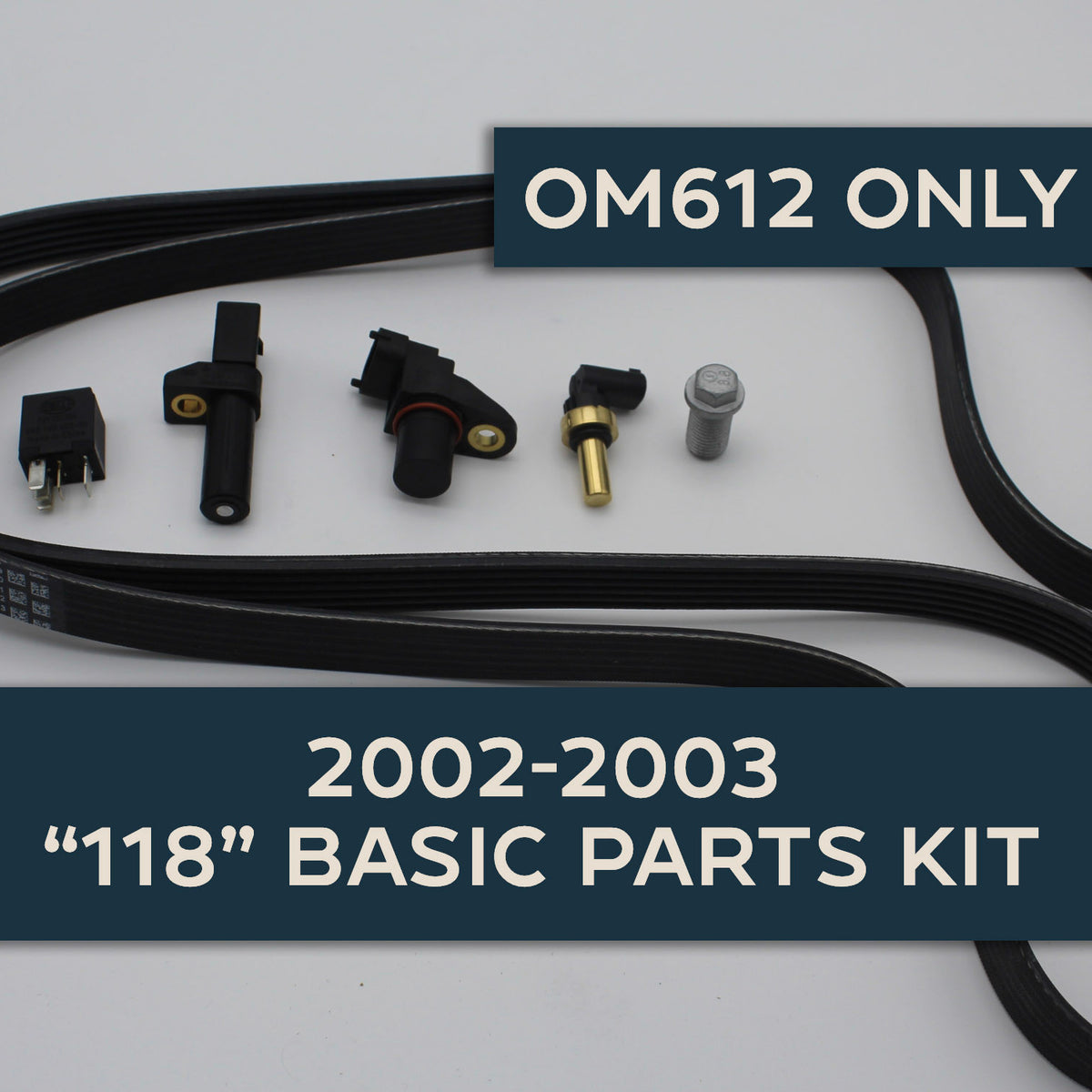T1N Spare Parts Kit, LEVEL ONE, Basic (2002-03 Vans)[OM612] – Million ...