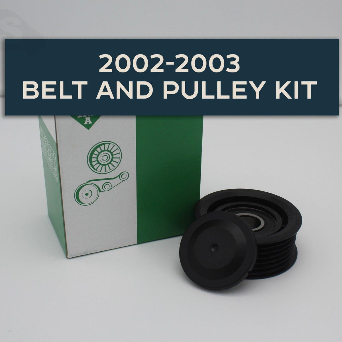 T1N Belt and Pulley Kit (2002-03 Vans)[OM612] – Million Mile Sprinter