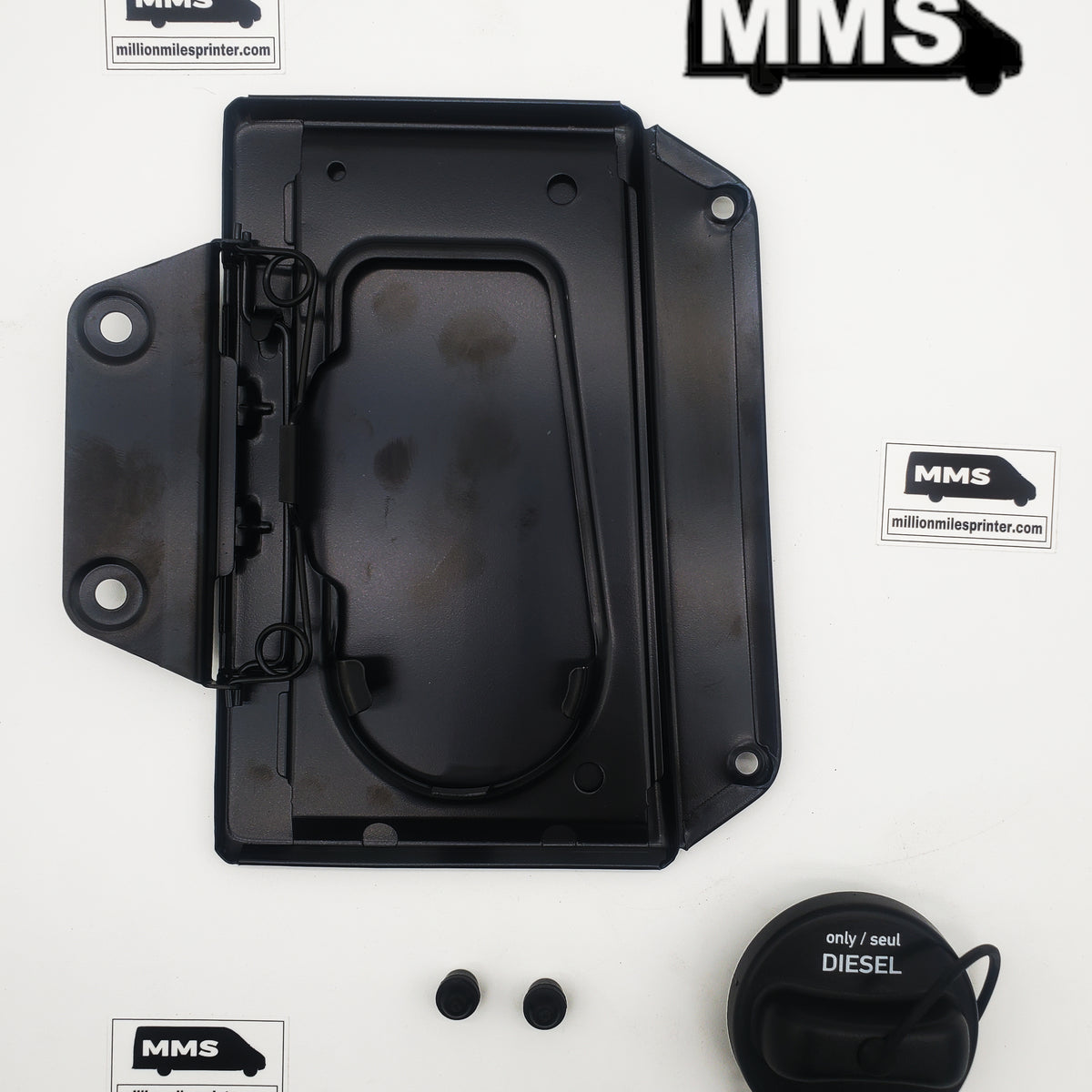 T1N Fuel Door Kit w/ Fuel Cap and Bumpers (2004-06 Vans) – Million Mile ...